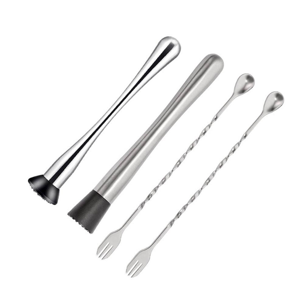 4PC Cocktail Kit Cocktail Spoon Stainless Steel Co... – Grandado