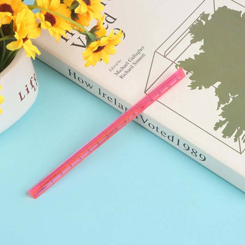 1PC Transparent Triangle Ruler Stationery School S... – Grandado