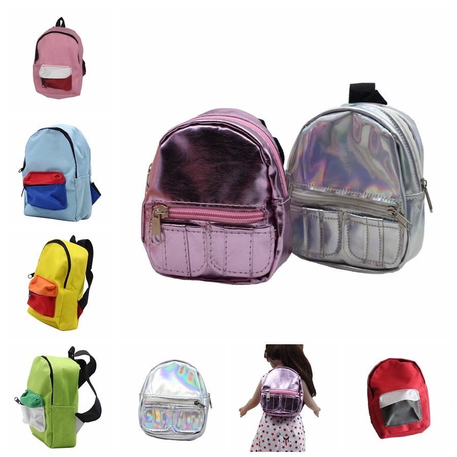 1PCS Pink/Silver Dolls Bag Accessories Backpack Fo... – Vicedeal