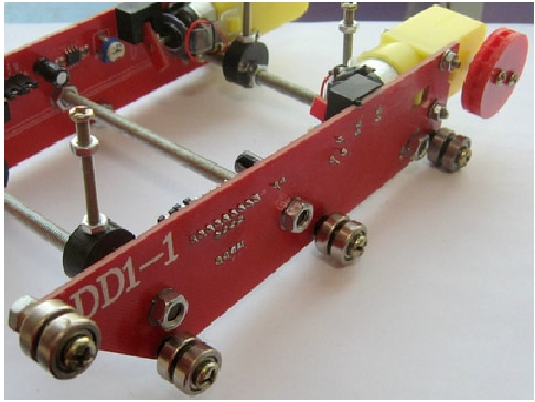 DD1-1 Spoor Tank Chassis Geïntegreerde Speed Metin... – Vicedeal