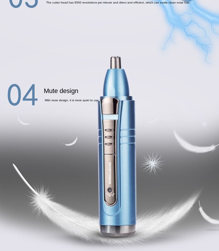 Electric Nose and Ear Trimmer 2 In 1 Face Care Hai... – Grandado