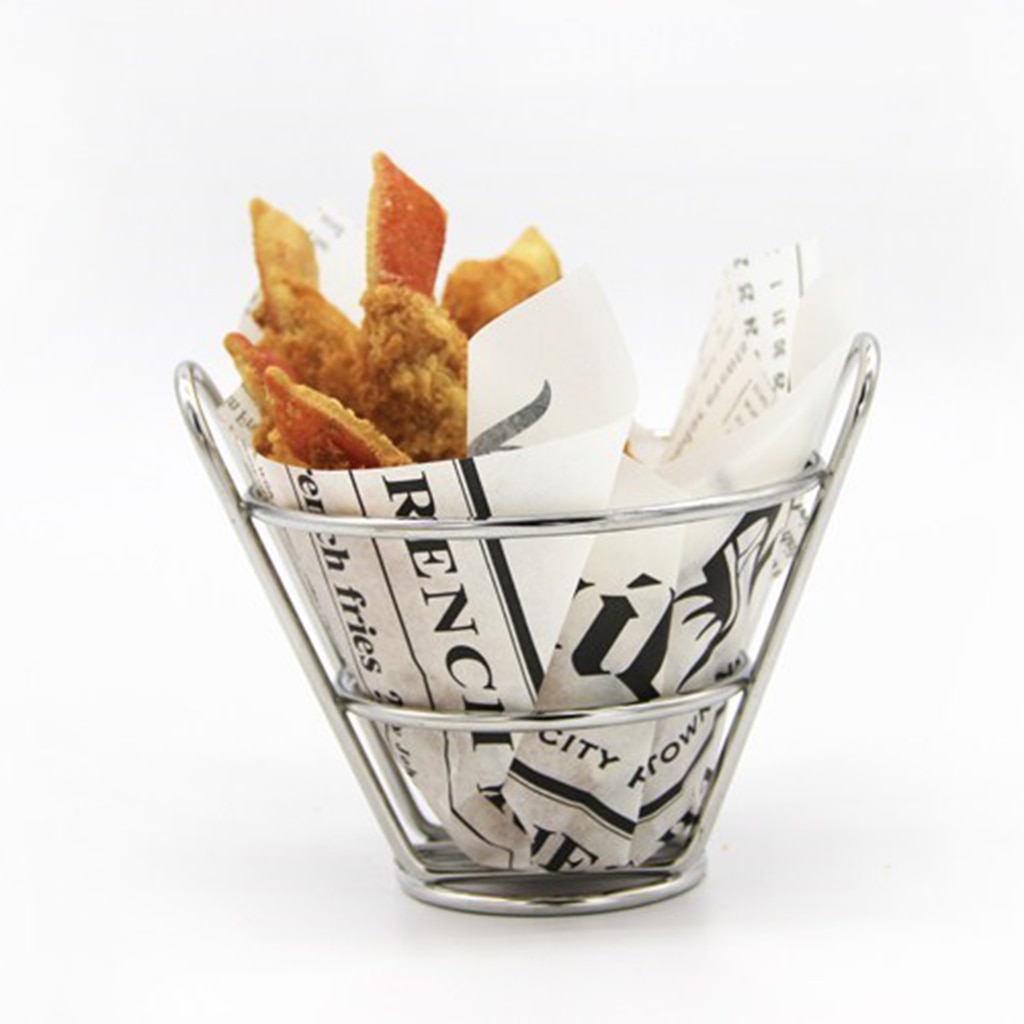 French Fries Chip Dipping Cones Snacks Holder Part... – Vicedeal