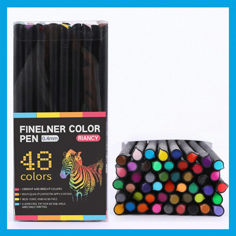 12/24/36/48/60 bunte Neutral Permanent Gel Stift F... – Vicedeal