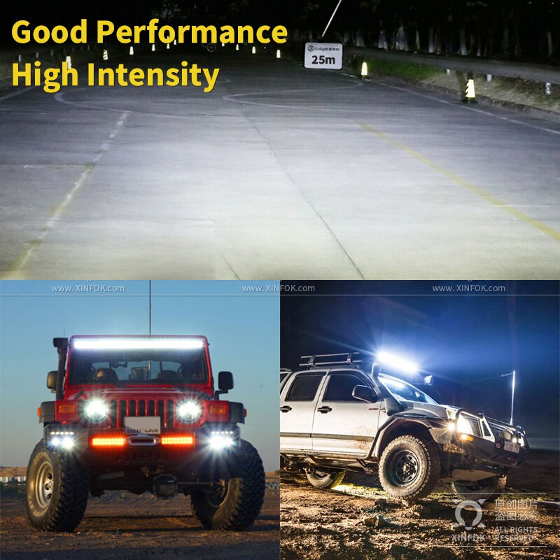 4Inch 12V 24V 144W Led Verlichting Bar Offroad Tru... – Vicedeal