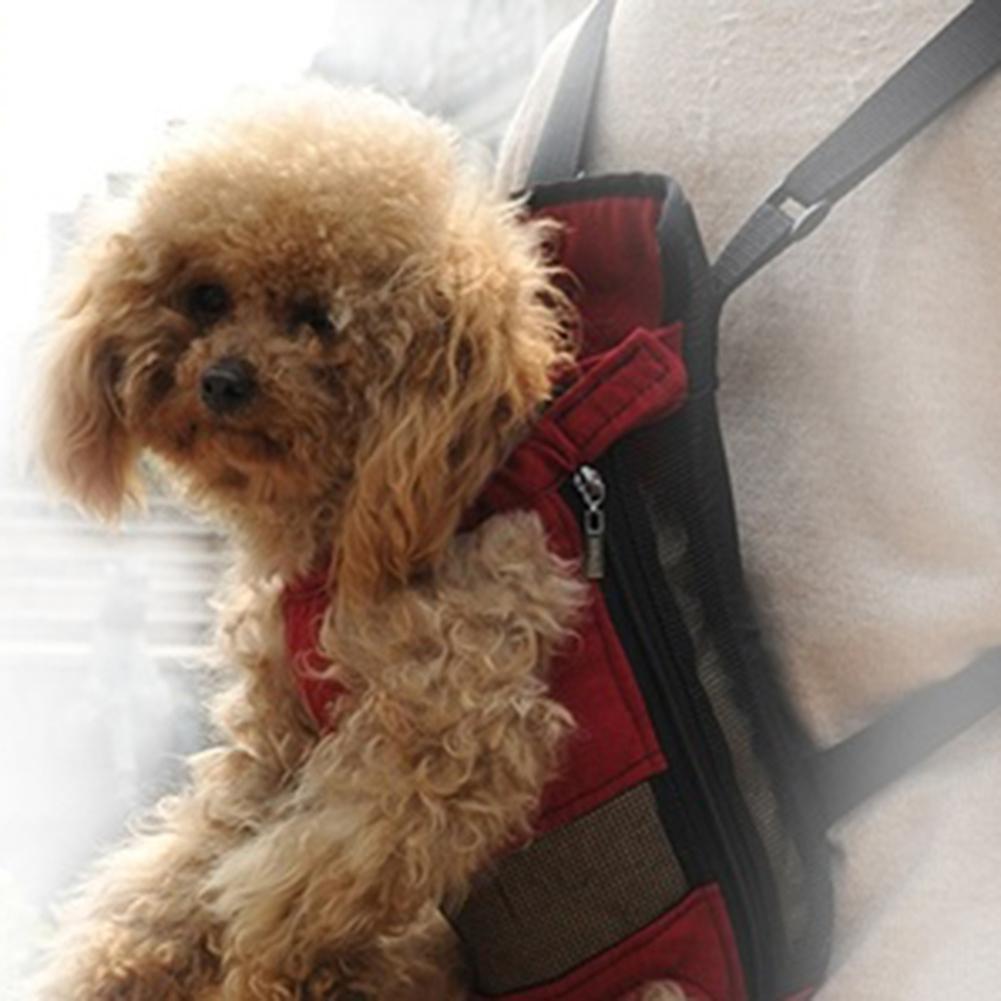 Portable Pet Dog Carrier Backpack Adjustable Shoul... – Grandado