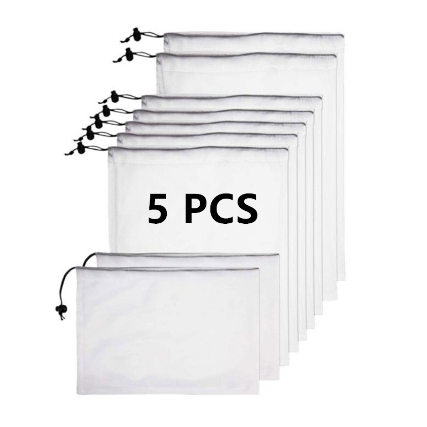 Set of 5 Reusable Eco-Friendly Kitchen Storage Bag... – Grandado