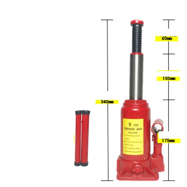Steel 2 Ton/ 3 Ton/ 5 Ton Hydraulic Jack Lifter Li... – Vicedeal