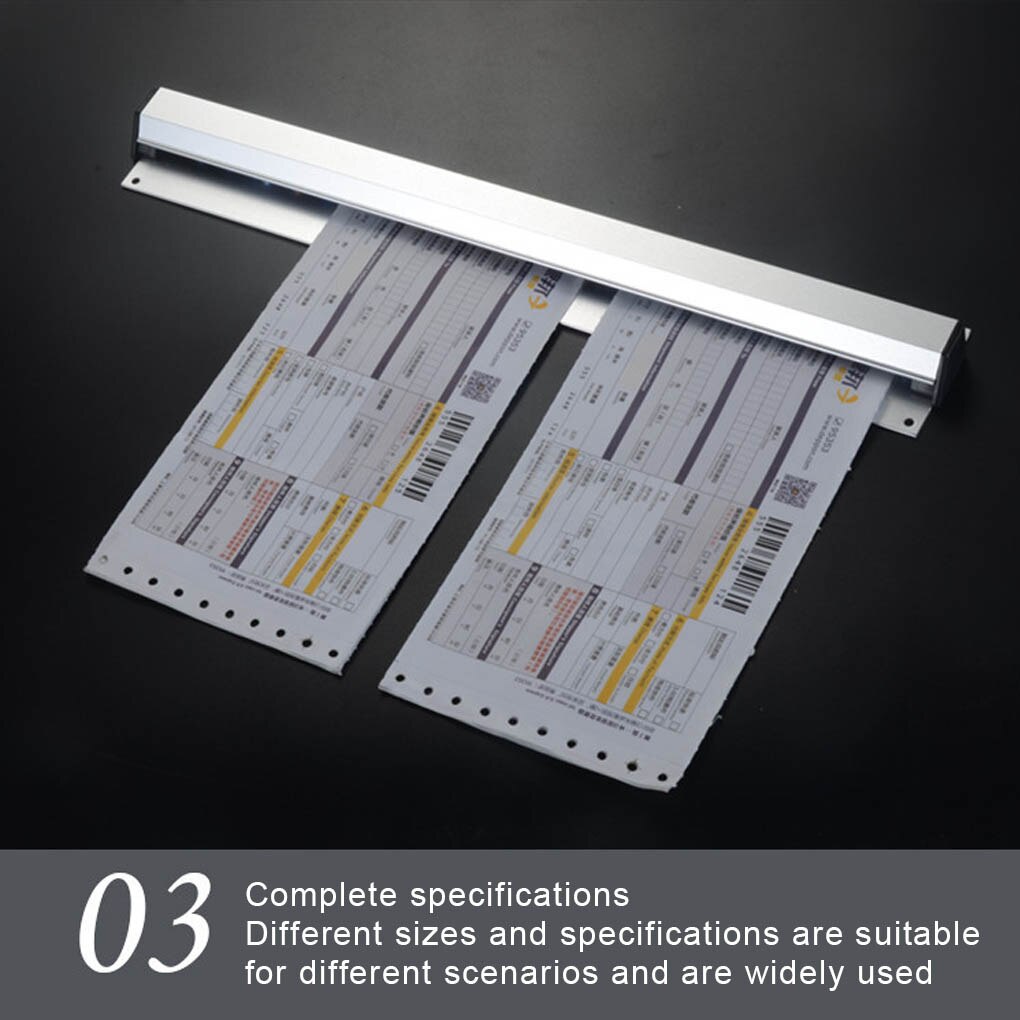 Wall Mounted Slide Check Rack Aluminum Food Bill T... – Grandado