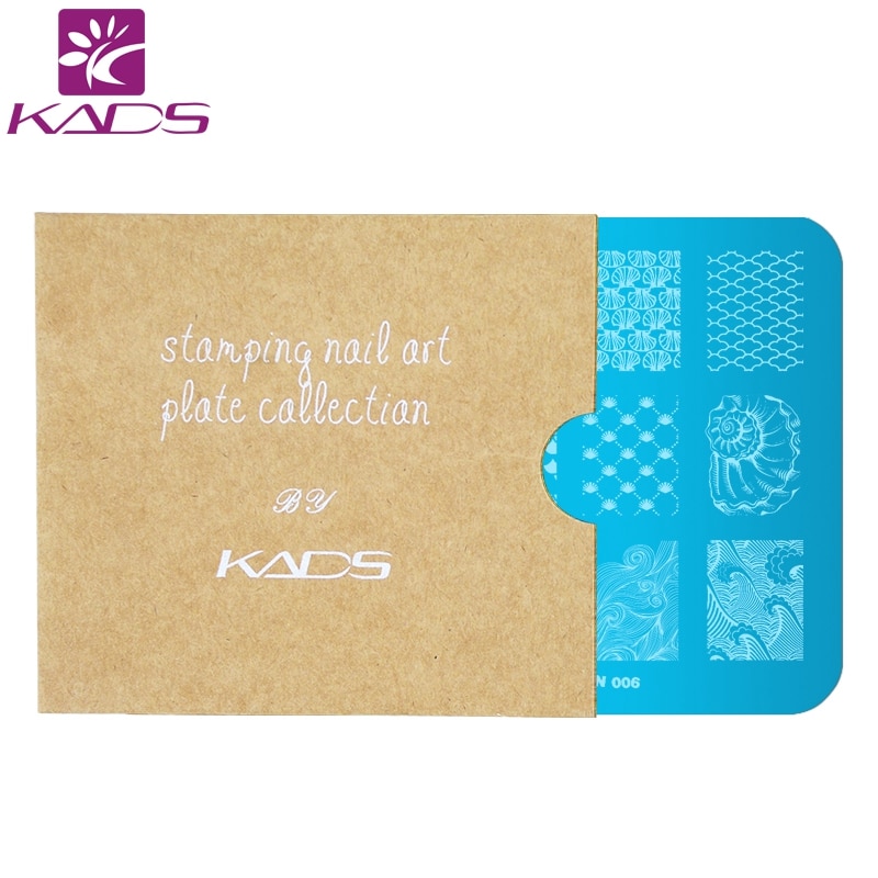 KADS Ocean nail art decorations stamp Nail Art Sta... – Grandado