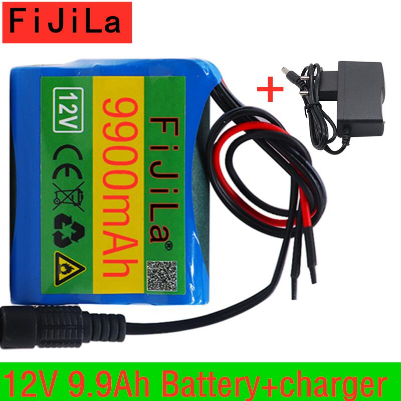 12v battery pack 12V 9900mAh 18650 lithium ion DC1... – Vicedeal