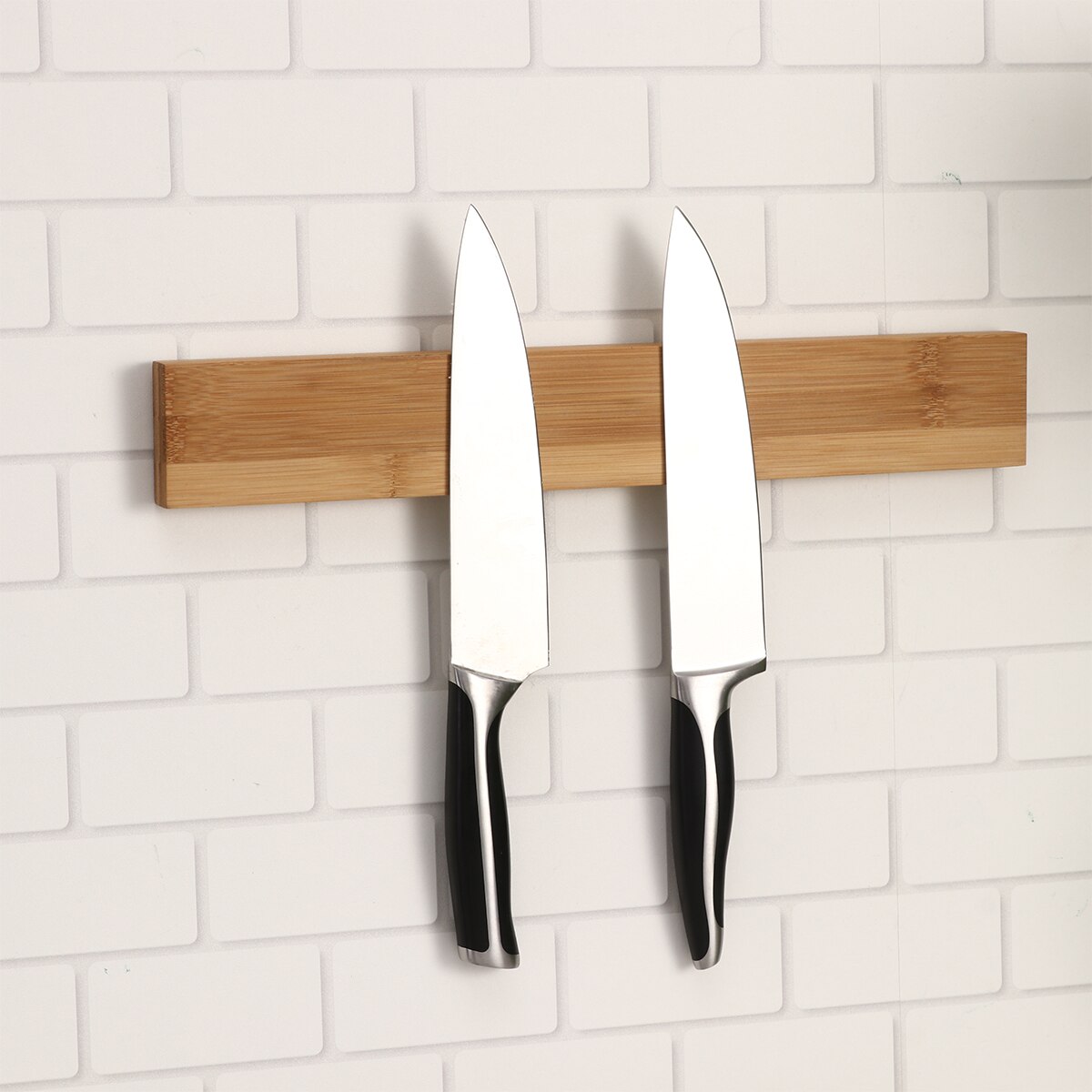 Support magnétique mural en bambou, rangement pour... – Grandado