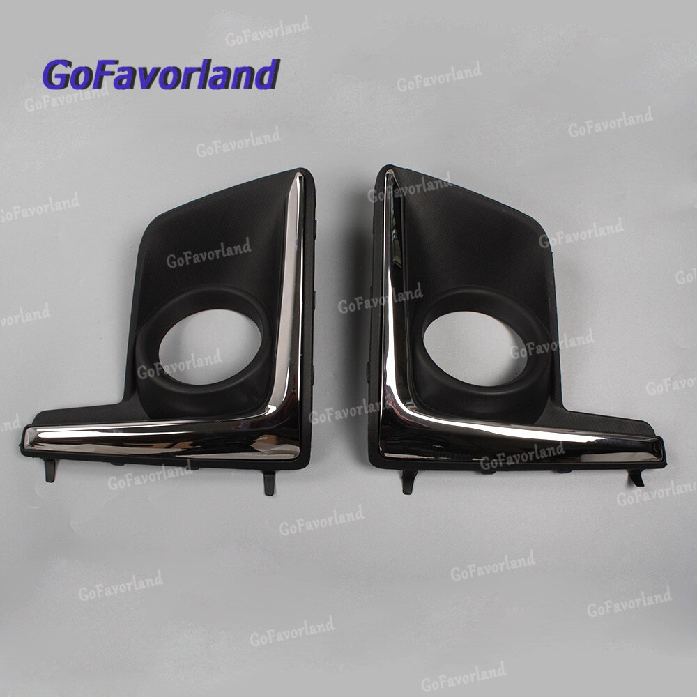 Left Or Right Or Pair Textured Black Fog Light Tri... – Grandado