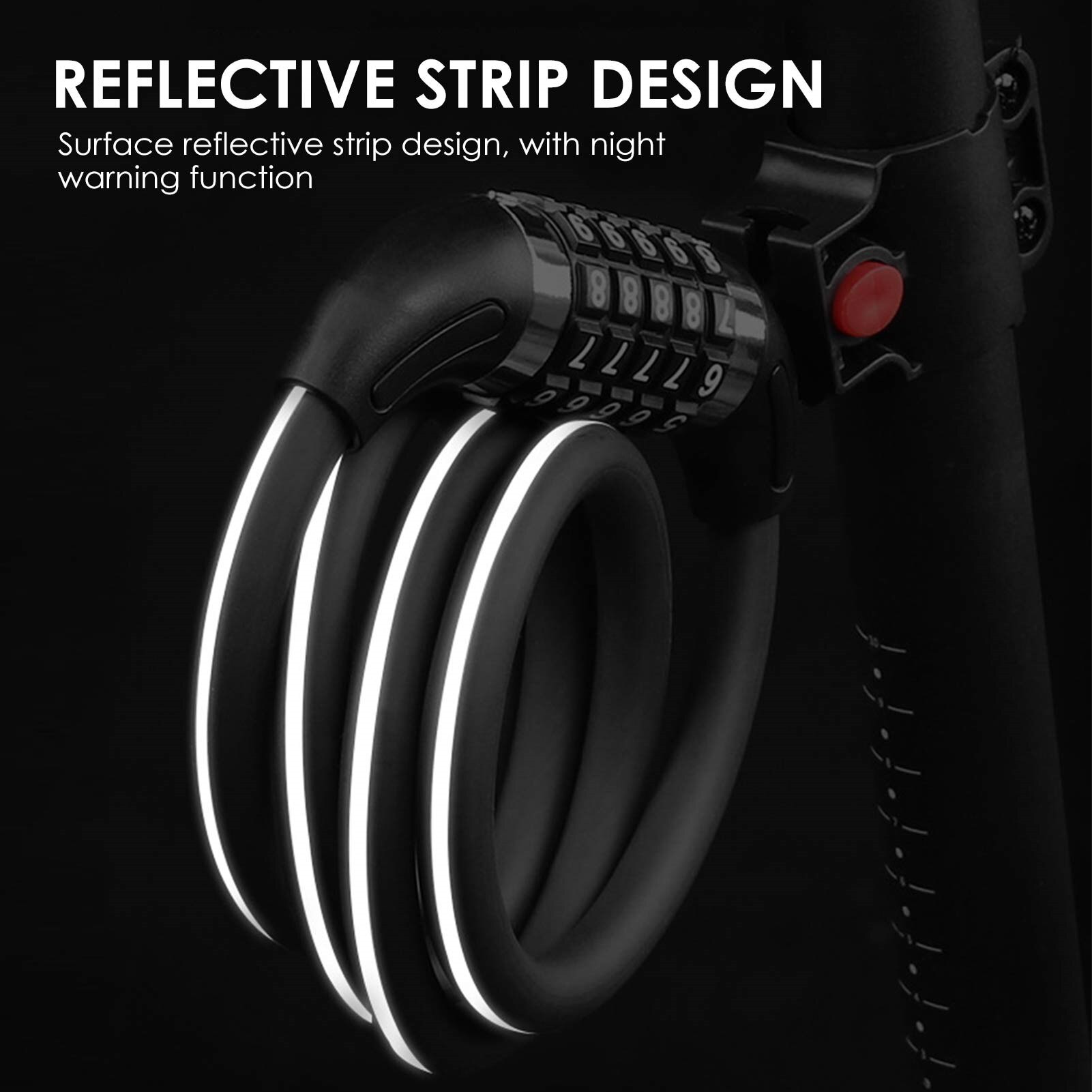 Motorcycle Steel Cable Lock Anti-theft Mountain Bi... – Vicedeal