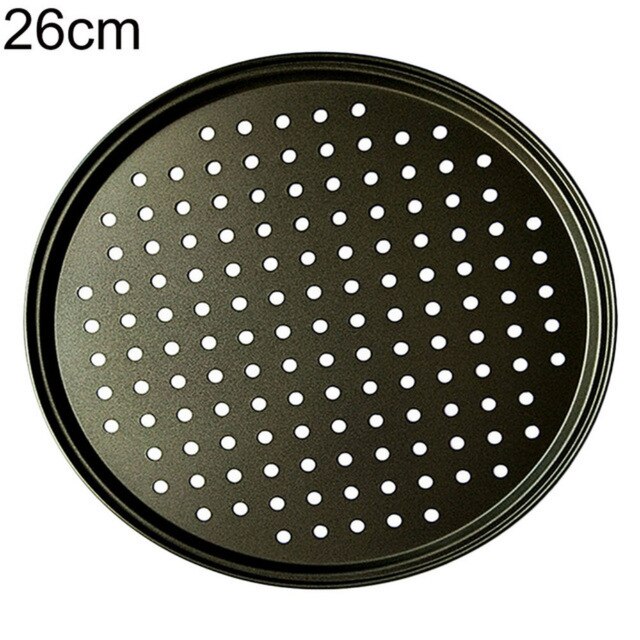 26/28/32cm Carbon Steel Non-stick Pizza Baking Pan... – Grandado
