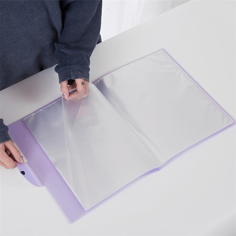 20 Pages Transparent File Folder Examination Paper... – Vicedeal