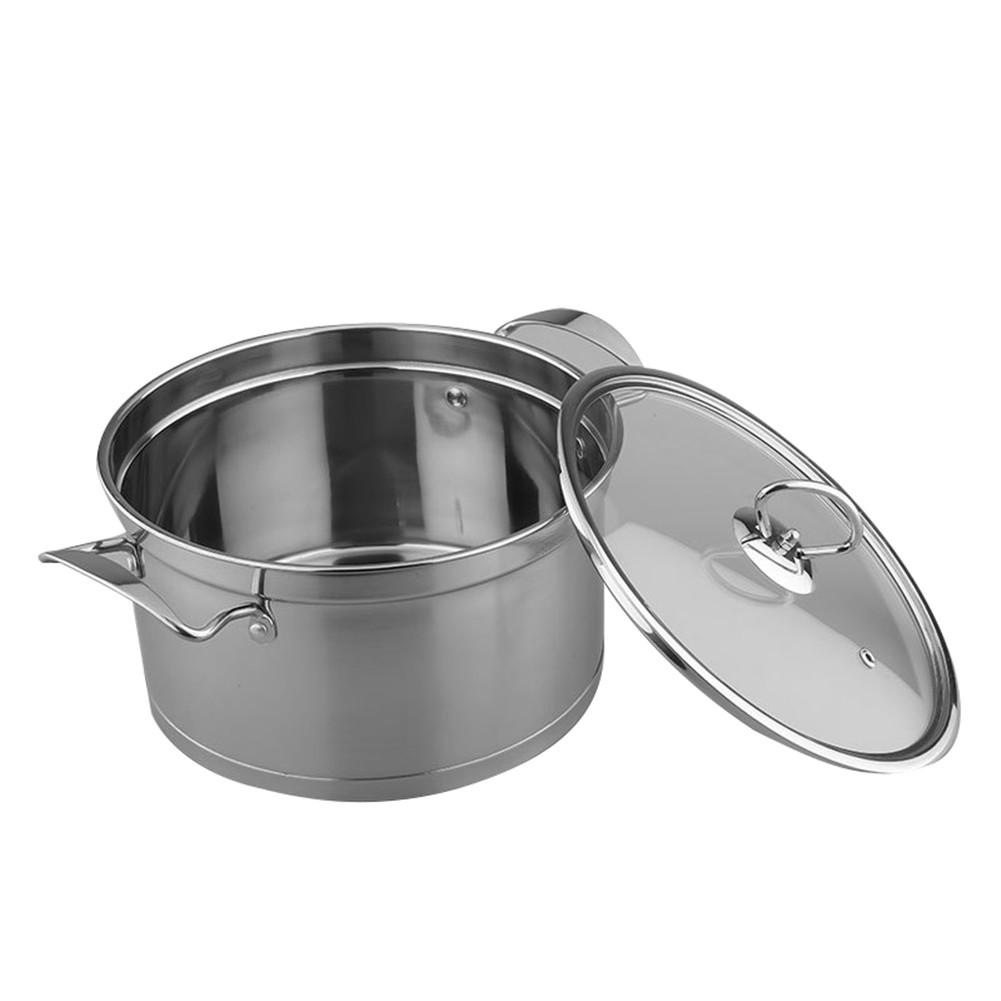 18/20/22cm Premium Stainless Steel Stock Pot With ... – Vicedeal