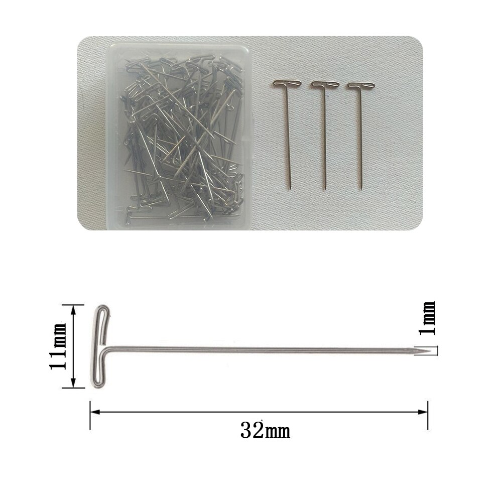 100pcs/lot T pins for craft jewelry knitting sewin... – Vicedeal