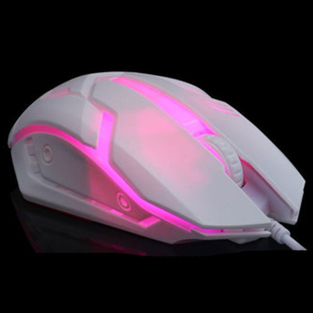 Ergonomic Wired USB Colorful Luminous Gamer Comput... – Grandado