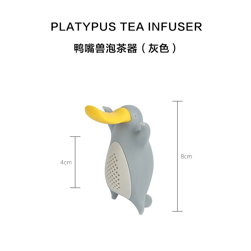 Cute Platypus Tea Cup Tea Strainer Fine Mesh Tea S... – Grandado
