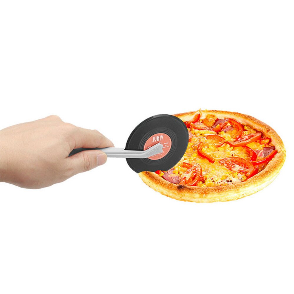 Vinyl Records Shape Pizza Cutter Cakes Bread Round... – Vicedeal