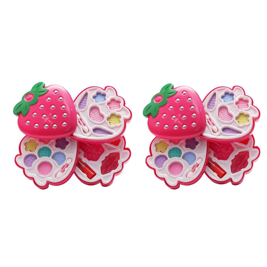 2x Pretend Play Cosmetic Makeup Toy Set Kit for Li... – Grandado