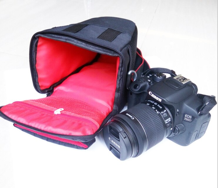 Single Shoulder Diagonal Triangle Camera Bag Porta... – Vicedeal