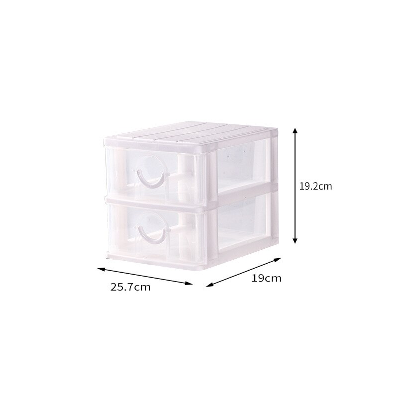 2&3 Layer Drawer Type Storage Box For Office Stude... – Vicedeal