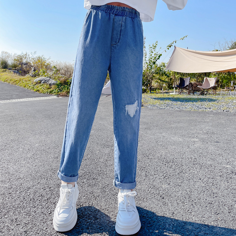 Mode Jeans Voor Meisjes Elegante Leuke Denim Broek... – Grandado