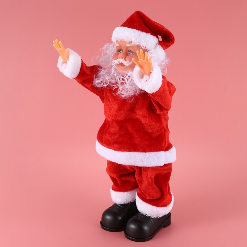 Electric Santa Claus Somersault Stunt Toy Music Wa... – Grandado