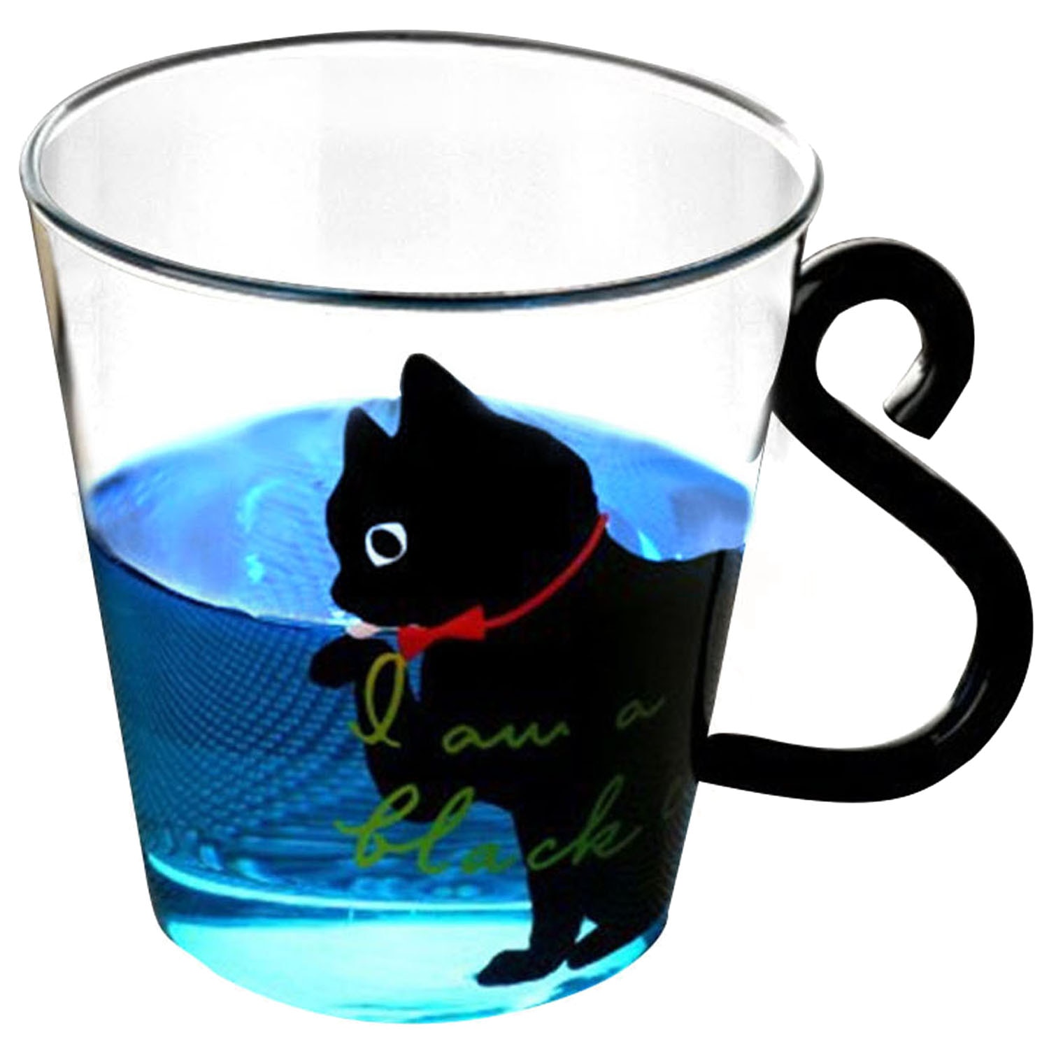 Glass Water Cup Printed Cat Transparent Glass Cup ... – Grandado