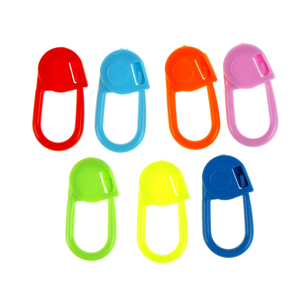 100pcs/lot Needle Clip Hook Plastic Knitting Tools... – Grandado