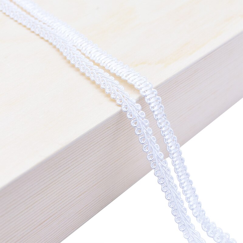 5m Curve Lace Trim Ribbon Centipede Braided Lace D... – Grandado