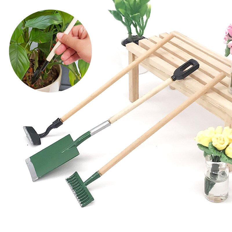 3Pcs/Set Potted Planting Tool Shovel Spade Rake Ho... – Grandado