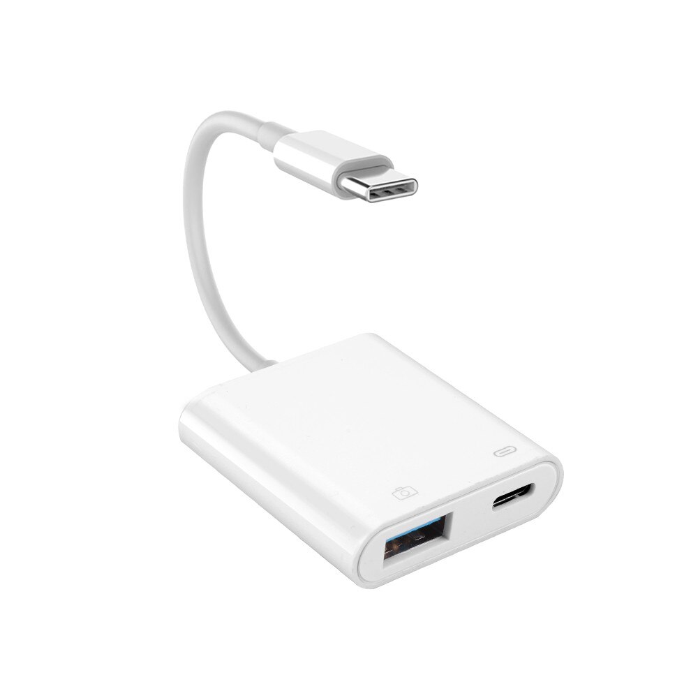 Adaptador OTG tipo C 2 en 1 USB C a USB hembra con... – Grandado