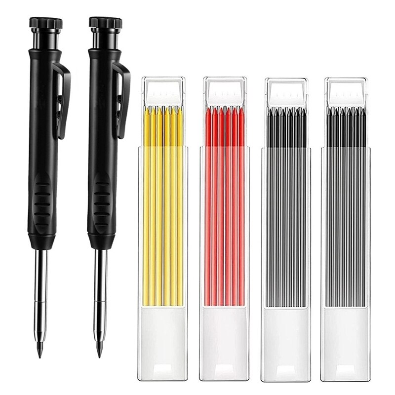 Solid Carpenter Pencils 2 Carpenter Pencils 24 Mec... – Grandado