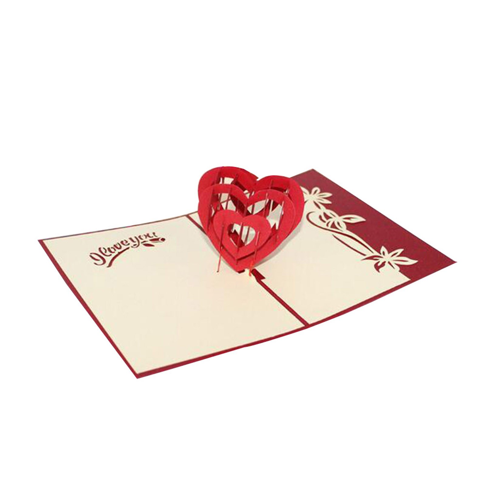 3D Valentine's Day Card Handmade Paper Greeting Ca... – Grandado