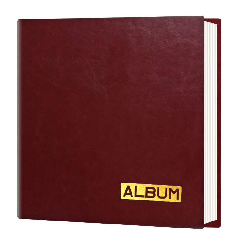 PU Leather DIY Album 9-Inch A4 Large-Capacity Past... – Grandado