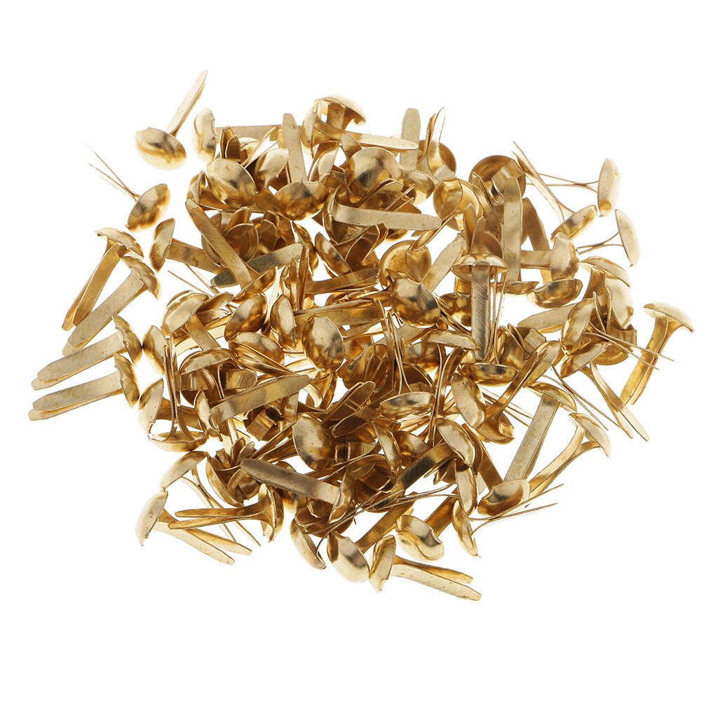 200X Split Pins Brads Paper Fasteners DIY Scrapboo... – Grandado