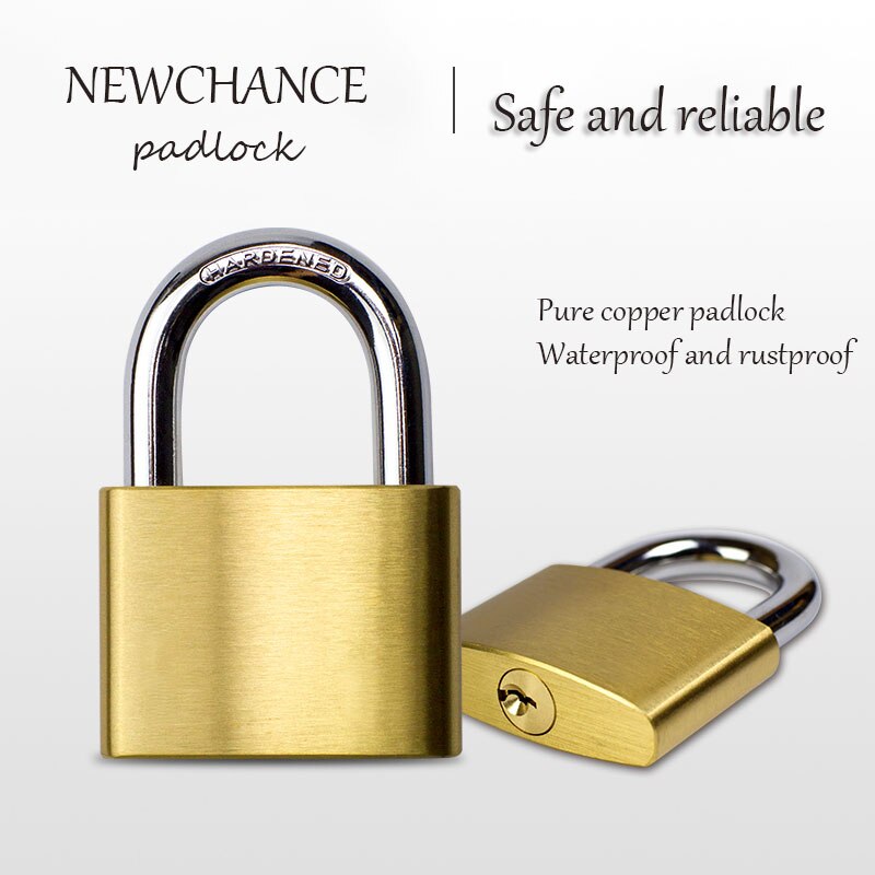 Stainless Steel Padlock Wolf Head Brass Lock Small... – Grandado