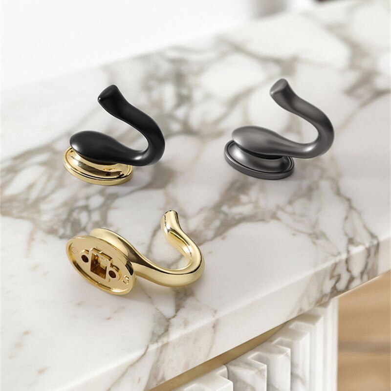 Nordic Zinc Alloy Clothes Hooks Wall Hanger Coat B... – Vicedeal