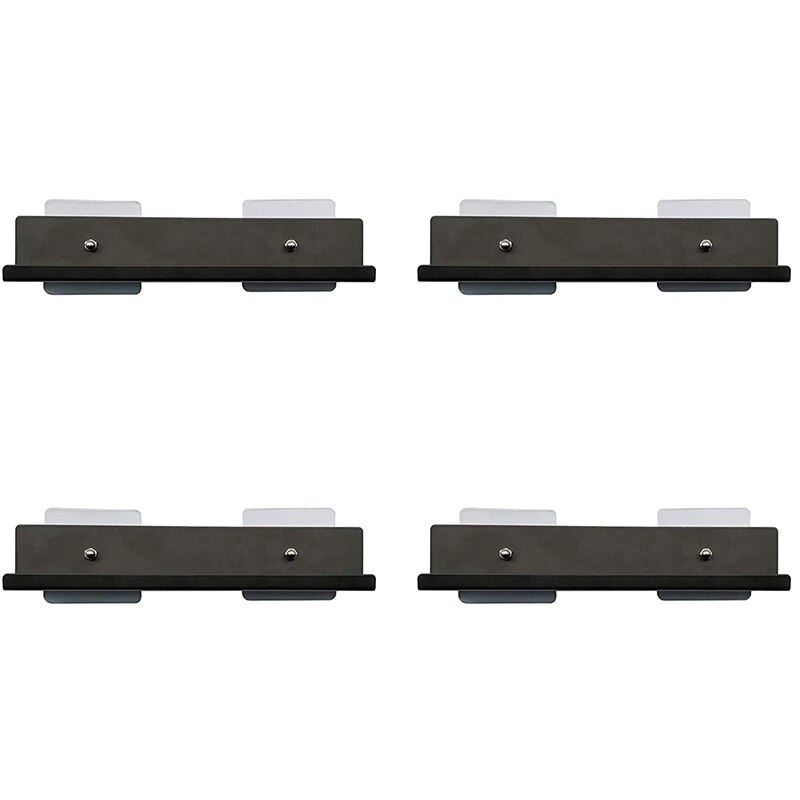 4 Pack Vinyl Record Display Shelf, Metal Frame Wal... – Vicedeal