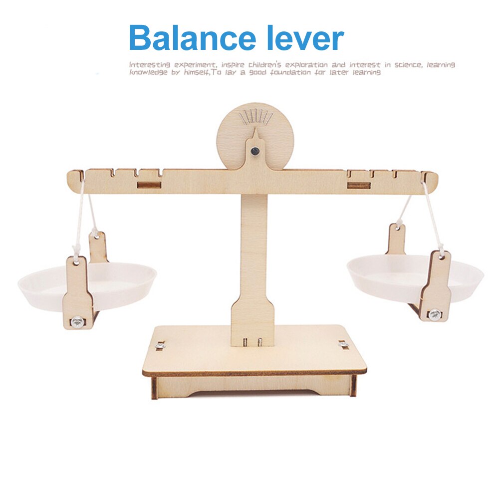 DIY Balance Scale Lever Wooden Weighing Scale Scie... – Grandado