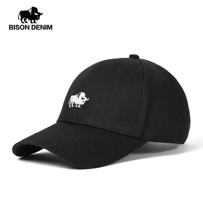 BISON DENIM Unisex Sport Baseball Caps Cotton Brea... – Grandado