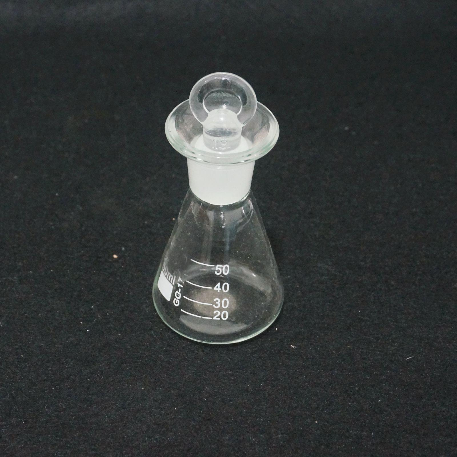 50ml Bell Mouth Flask Borosilicate Glass Conical W... – Grandado