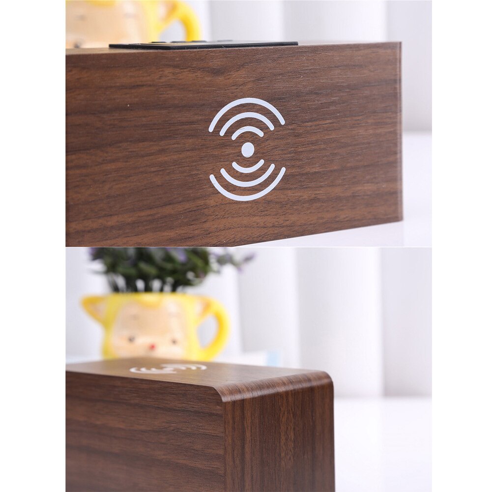 Home Desk Digital Display Qi Wireless Charger Led ... – Grandado