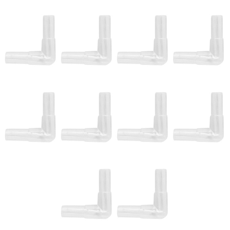 10Pcs 2 Way Clear Connector Elleboog Buis Lucht Kl... – Grandado