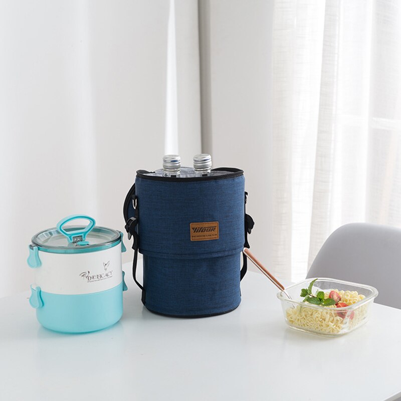 Picnic Portable Lunch Thermal Bag Food Bento Cold ... – Grandado