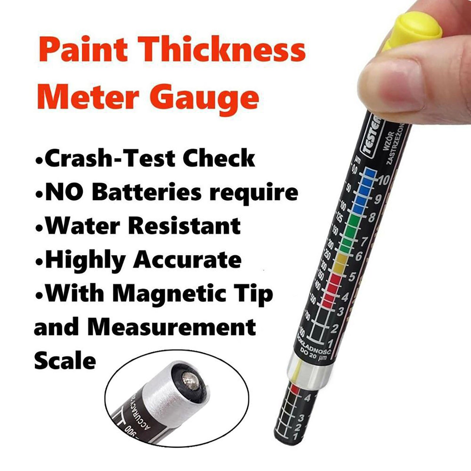 Auto Lak Test Car Paint Thickness Tester Meter Gau... – Vicedeal