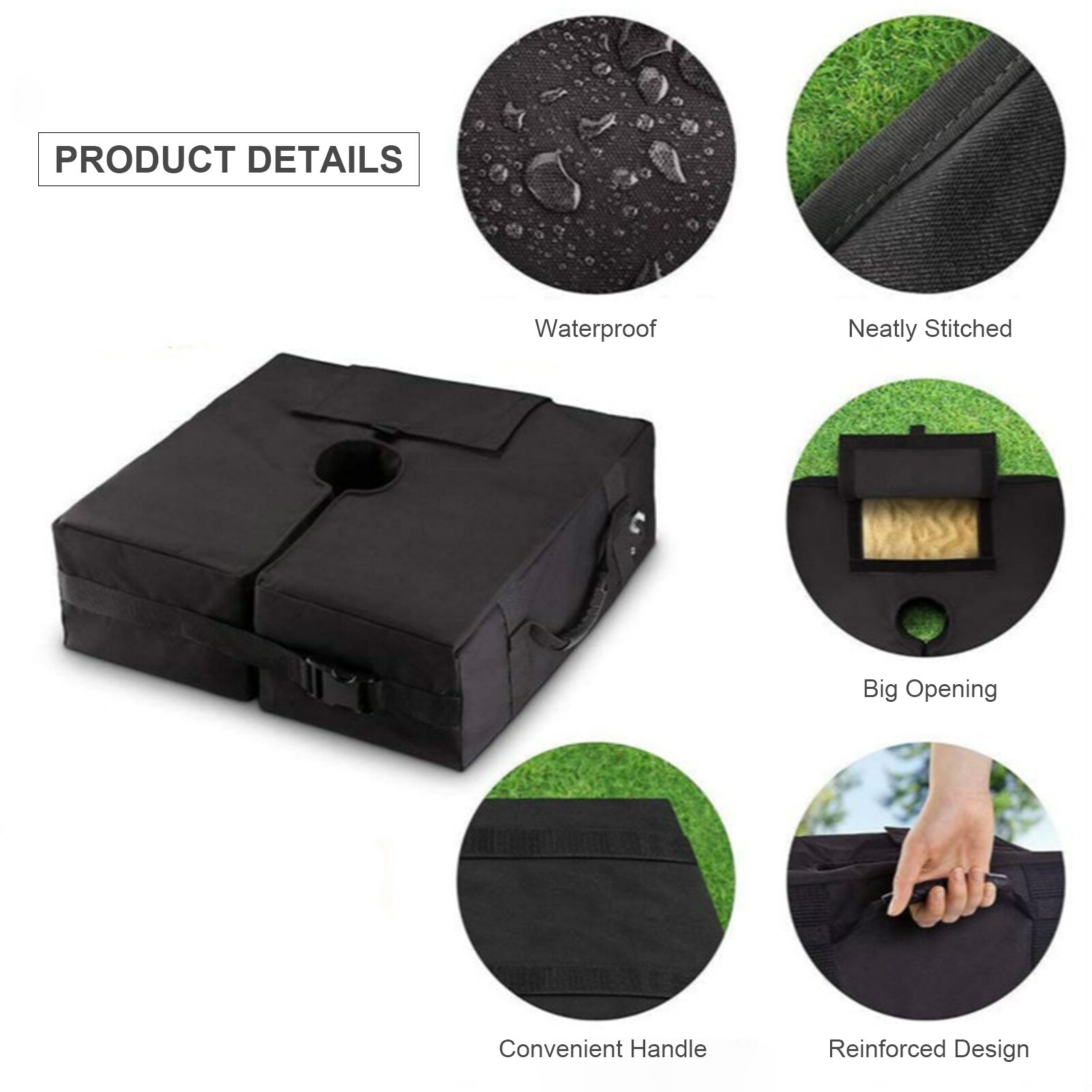 Weight Sand Bag Gazebo Tent Leg Sandbags Weighted ... – Vicedeal