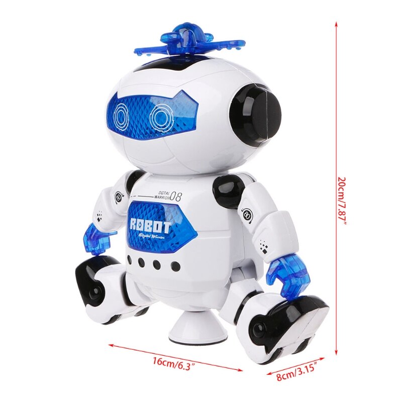 Electronic Walking Dancing Robot Toys With Music L... – Grandado